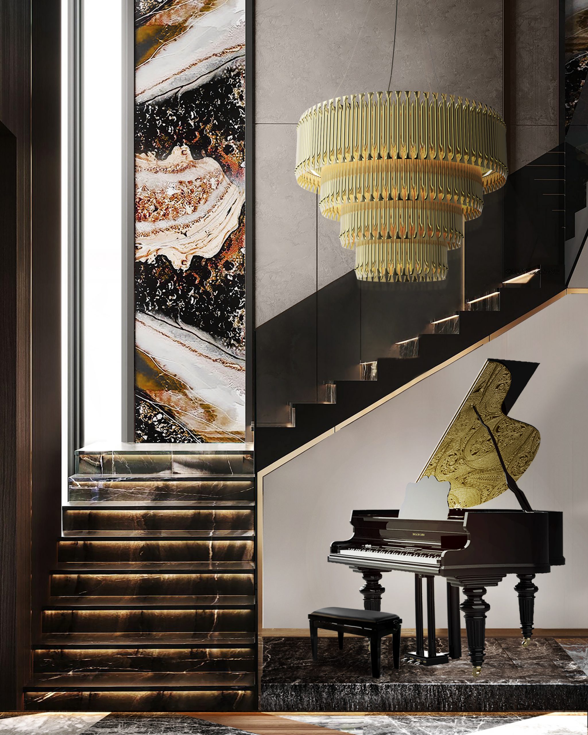 5 Modern Lighting Pieces To Design A Grand Foyer